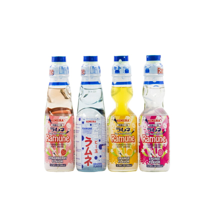 Ramune -Strawberry Flavor- (200ml) - Little Asia