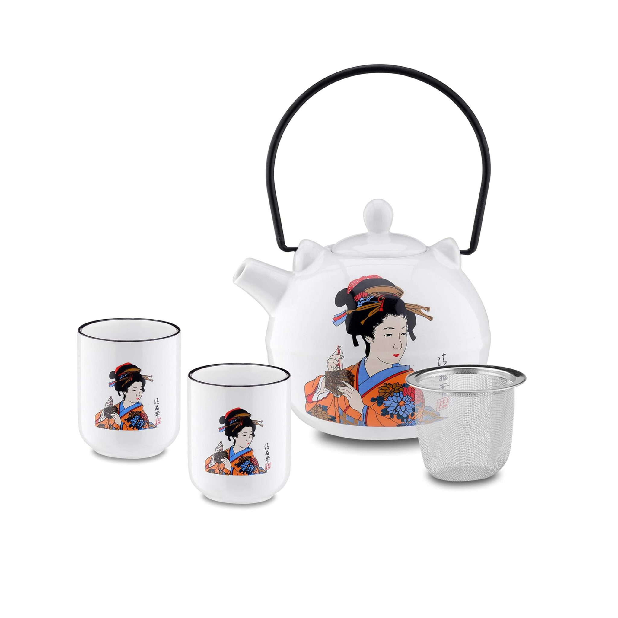 Japanese Tea Set -Geisha- Little Asia